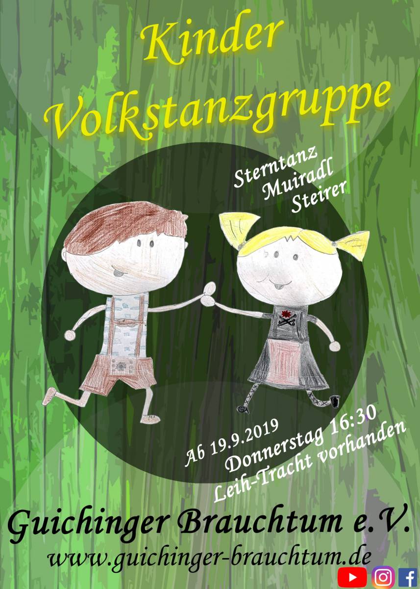 Die Kindertanz-Gruppe » Guichinger Brauchtum e.V.